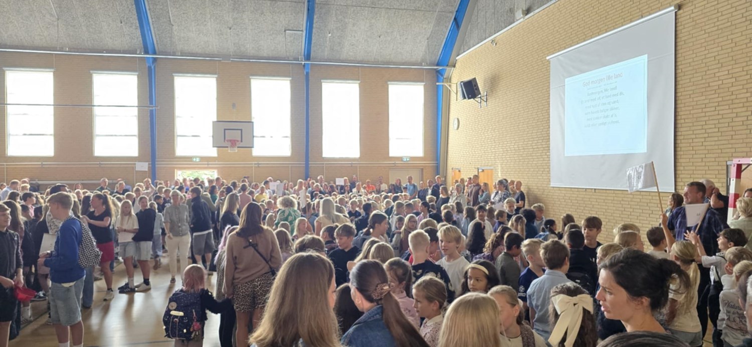 Første skoledag 2025