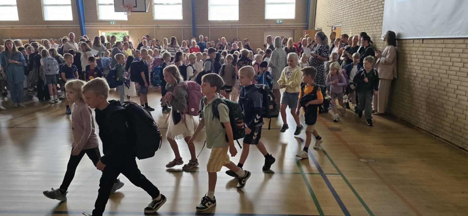Første skoledag 2025