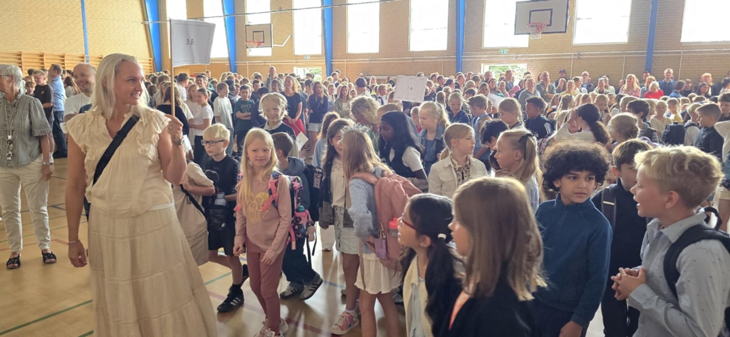 Første skoledag 2025